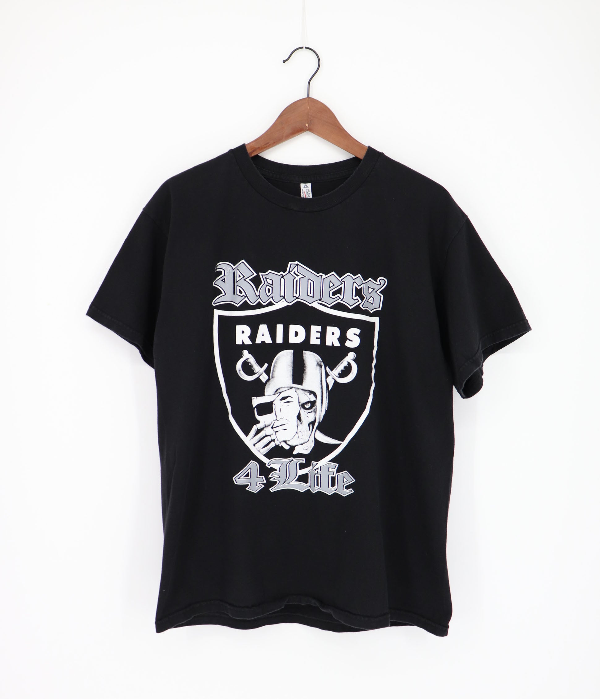 Raiders 4 Life Logo Raiders For Life Shirts 100% Cotton Casual Shirts